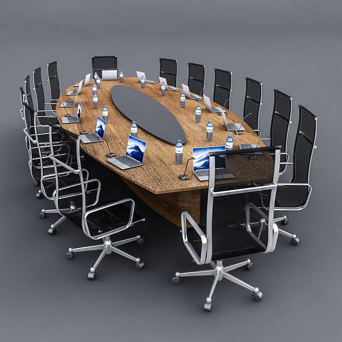 ArtStation - Meeting Table 01 | Game Assets