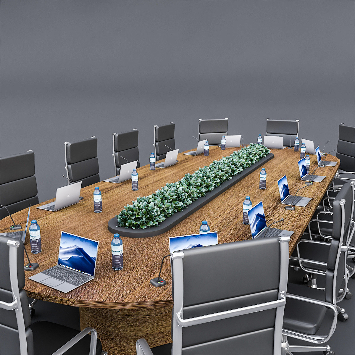 ArtStation - Meeting Table 3D Model 04 | Game Assets