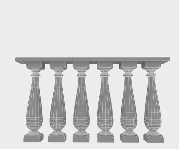 ArtStation - Classical Railing | Resources