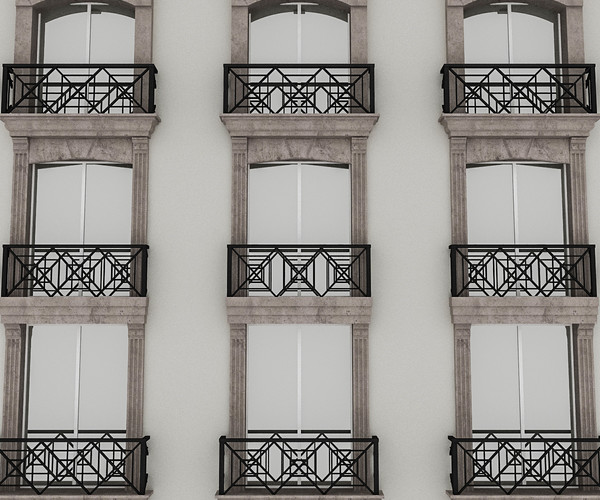 ArtStation - Window Frame 01 | Resources