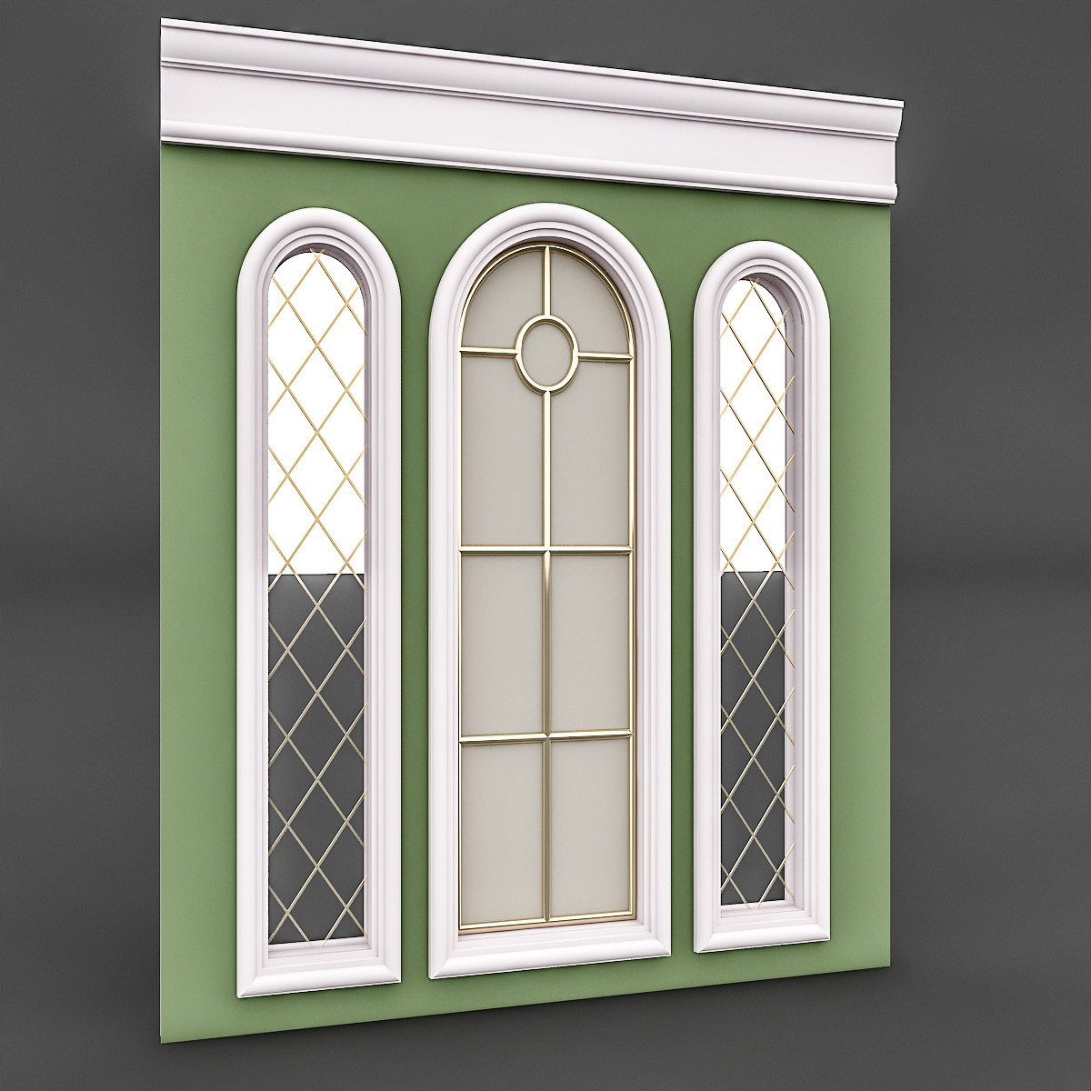 ArtStation - Classical Window and Mirror | Resources