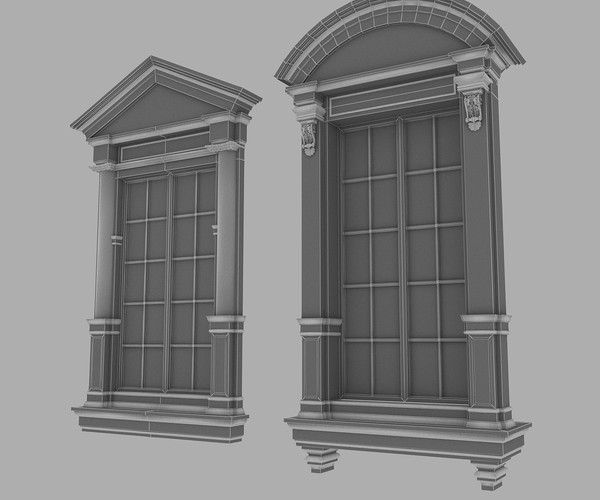 ArtStation - Classical Windows 2 | Resources