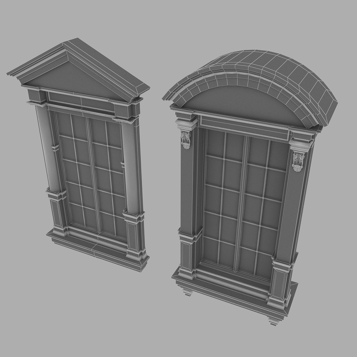 ArtStation - Classical Windows 2 | Resources