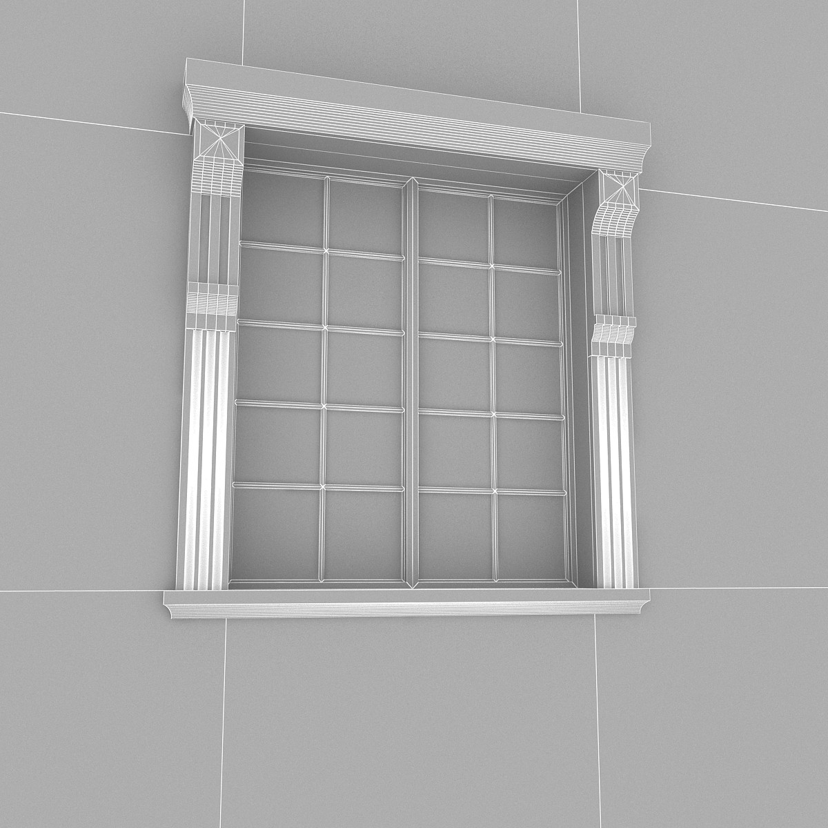 ArtStation - Window Frame 11 | Resources