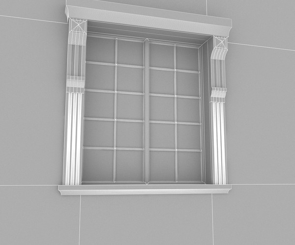 ArtStation - Window Frame 11 | Resources