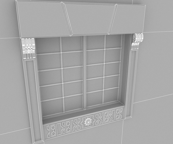 ArtStation - Window Frame 09 | Resources