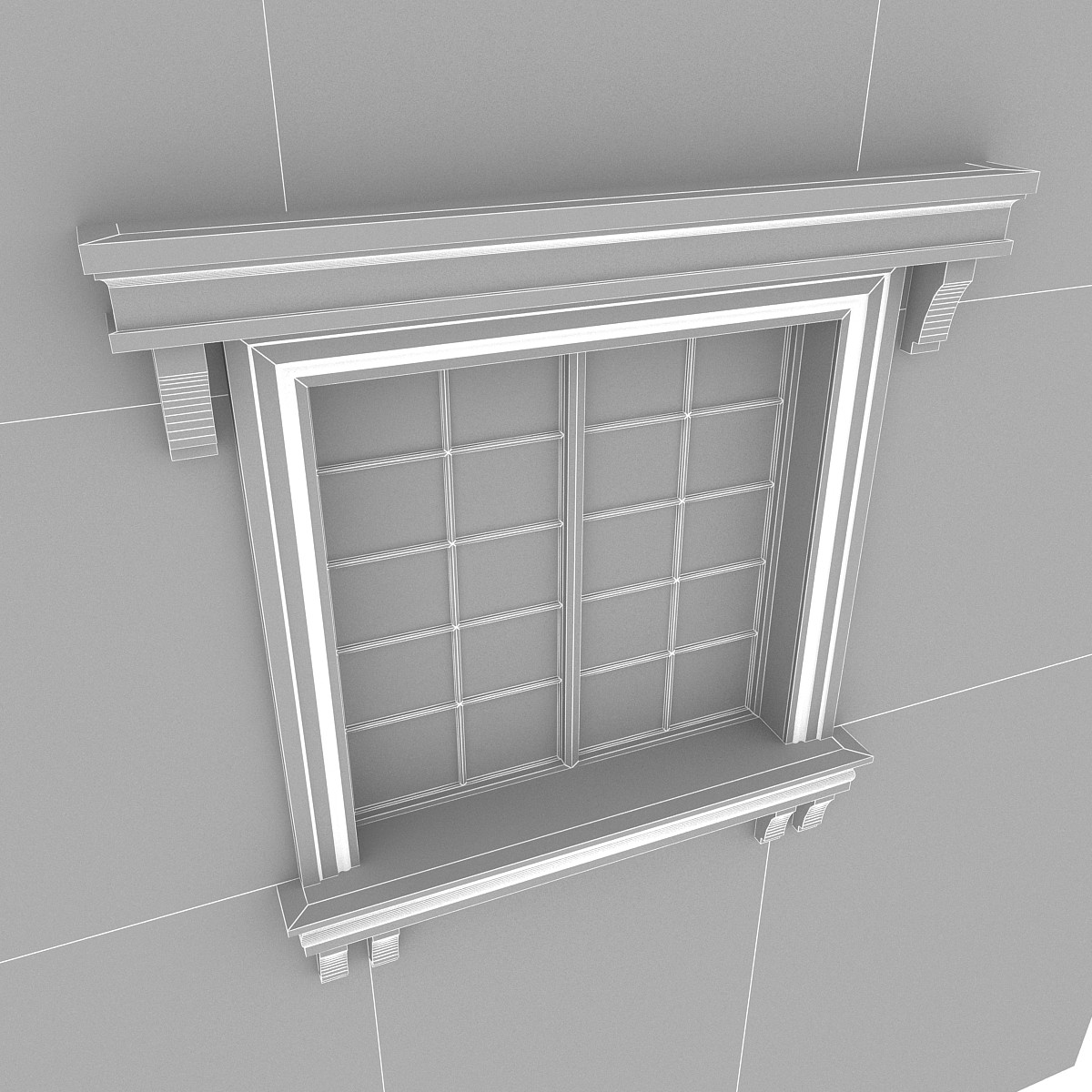 ArtStation - Window Frame 11 | Resources