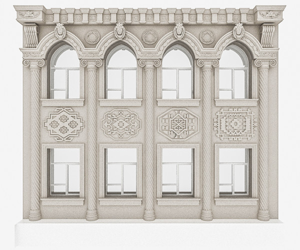 ArtStation - Classic Building Window System | Resources