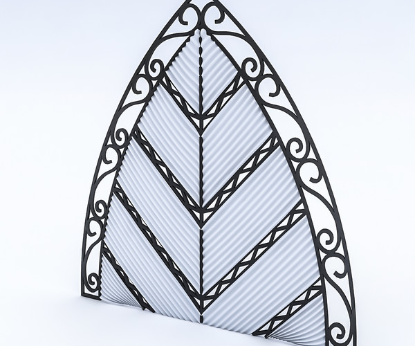 ArtStation - Leaf Wall Panel | Resources