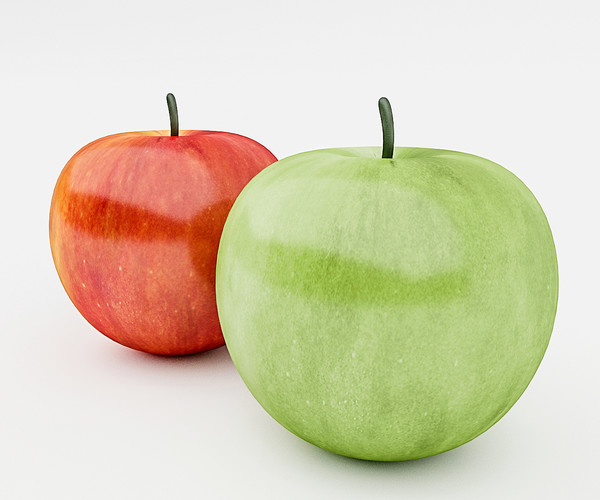 ArtStation - 3D Apple Model | Resources