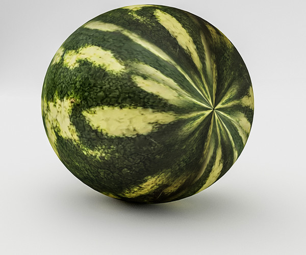 ArtStation - 3D Watermelon Model | Resources