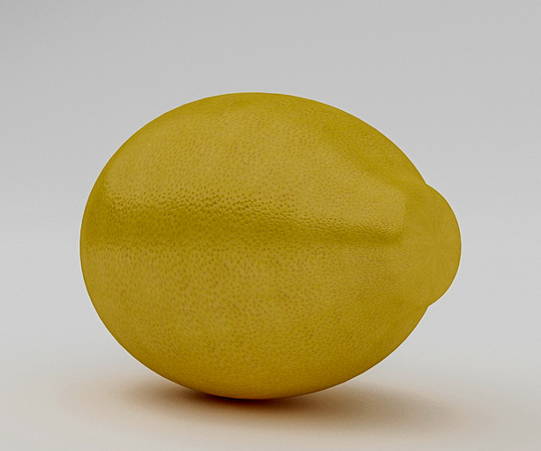 ArtStation - 3D Lemon Model | Resources