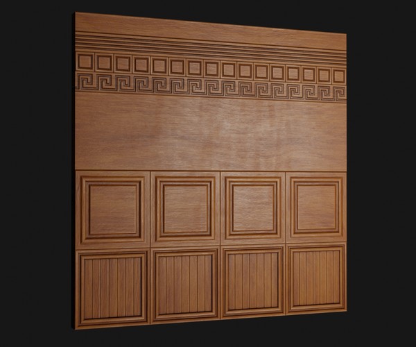 ArtStation - Fine Wood Trim Sheet 01 | Game Assets