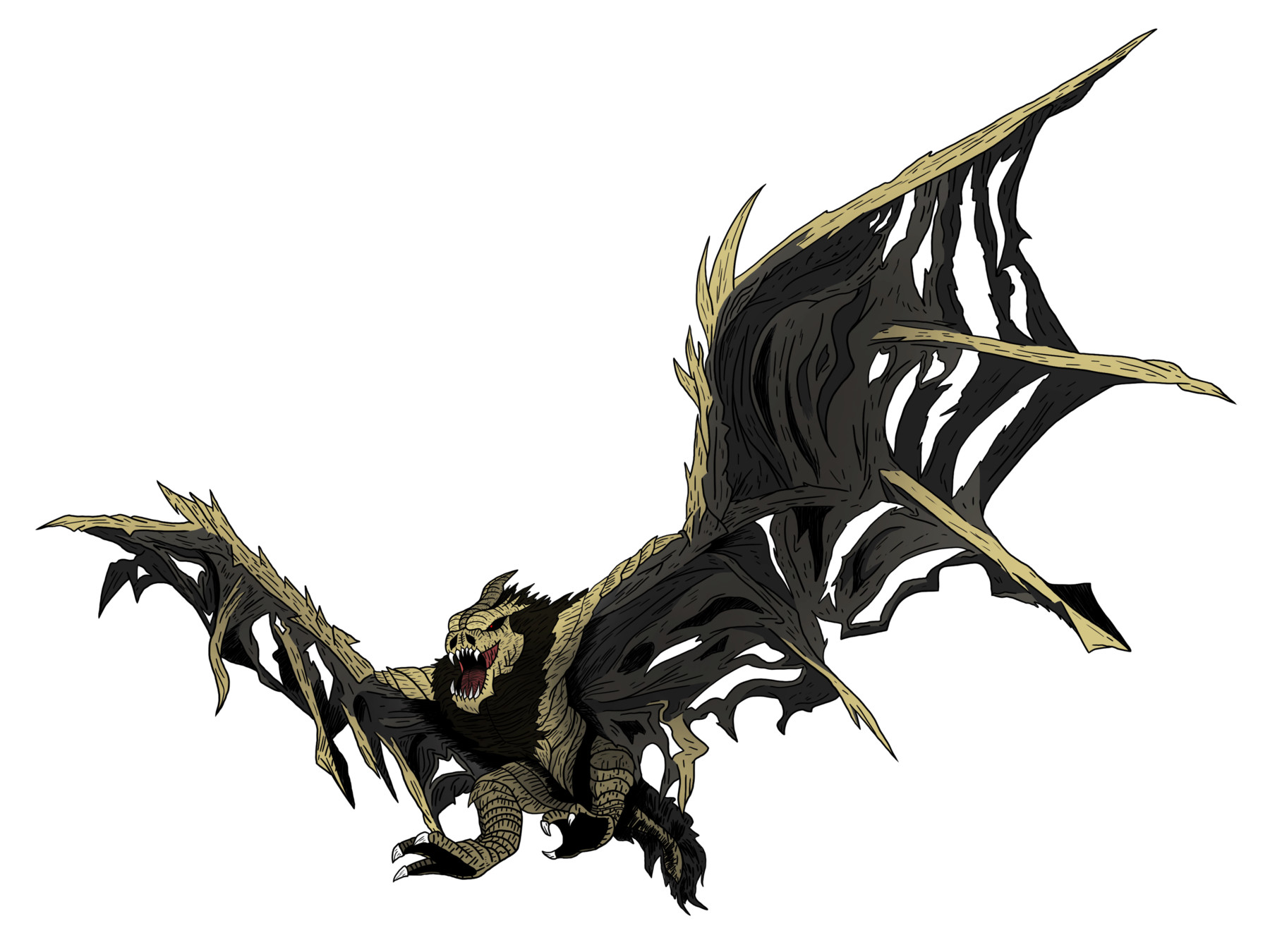 ArtStation - Camazotz - The Bat Titan | Tutorials