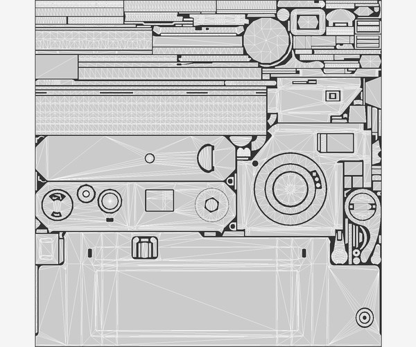 ArtStation - Low-poly PBR Camera | Game Assets
