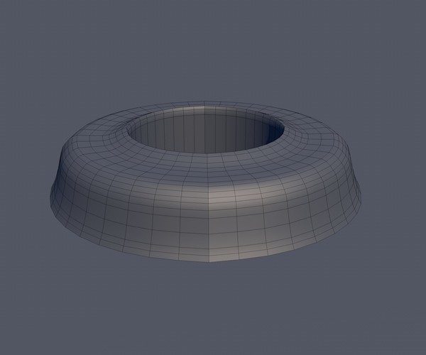 ArtStation - Round Outdoor Seat 3D Model | Resources