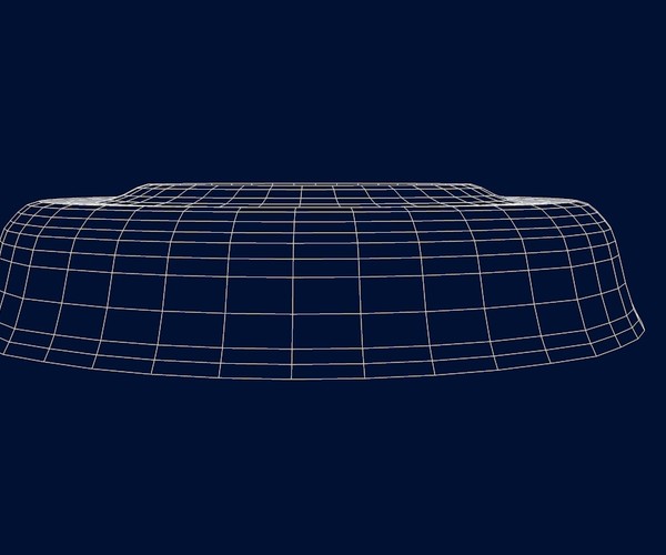 ArtStation - Round Outdoor Seat 3D Model | Resources