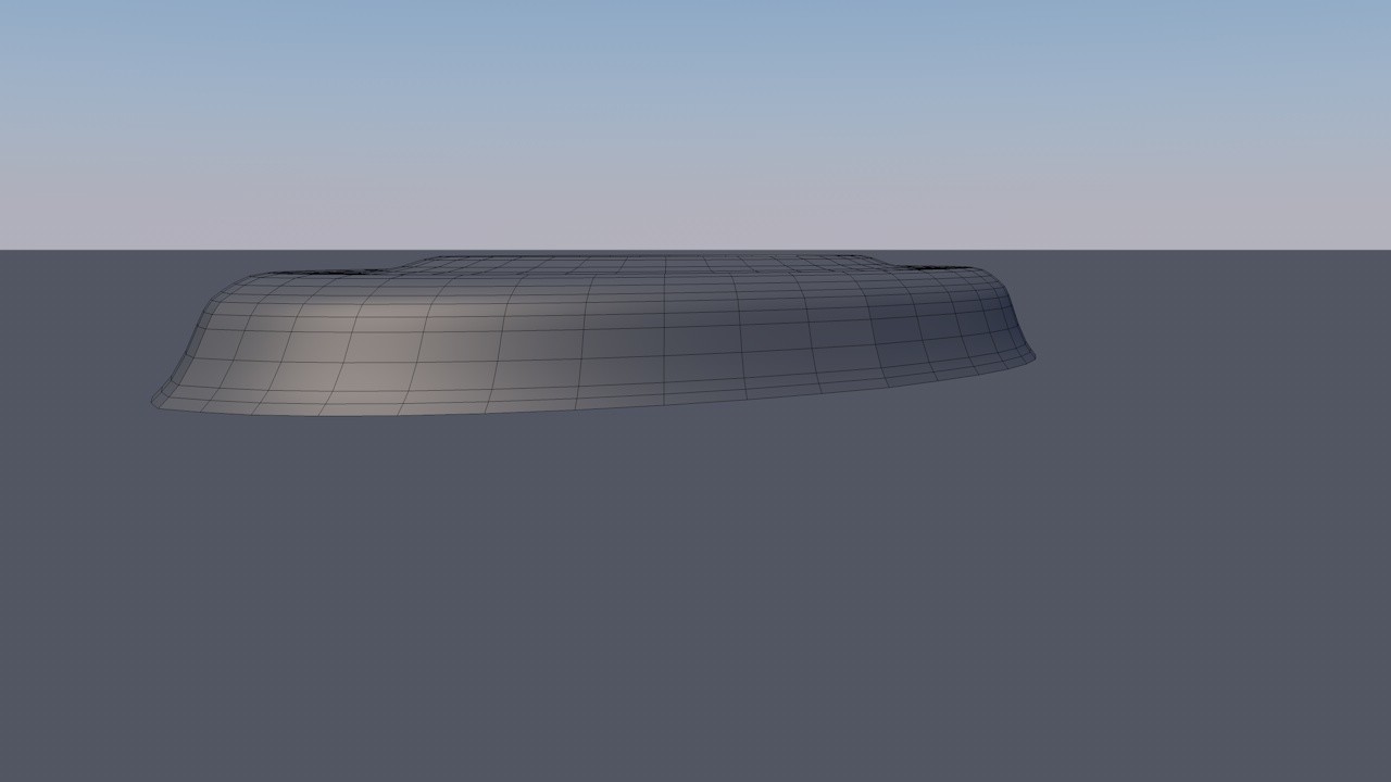 ArtStation - Oval Public Seat 3D Model | Resources