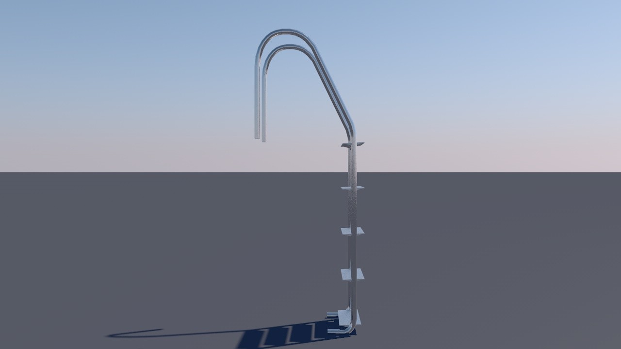 ArtStation - Pool Ladder 3D Model | Resources