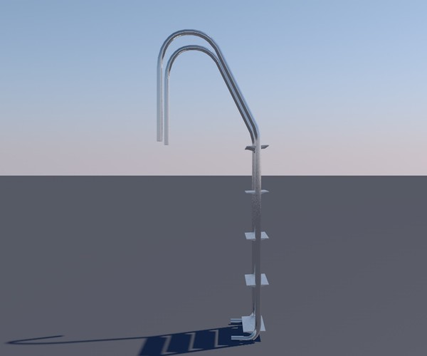 ArtStation - Pool Ladder 3D Model | Resources