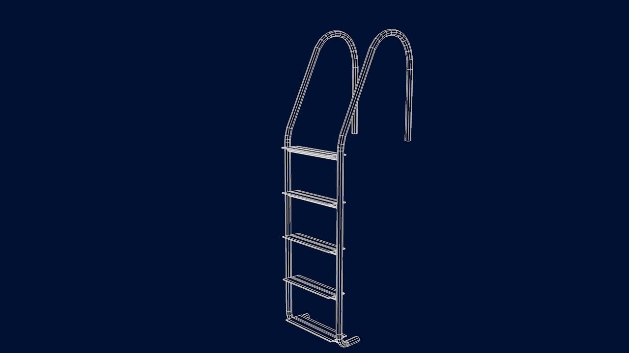 ArtStation - Pool Ladder 3D Model | Resources