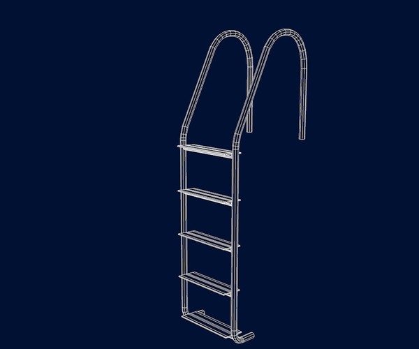 ArtStation - Pool Ladder 3D Model | Resources
