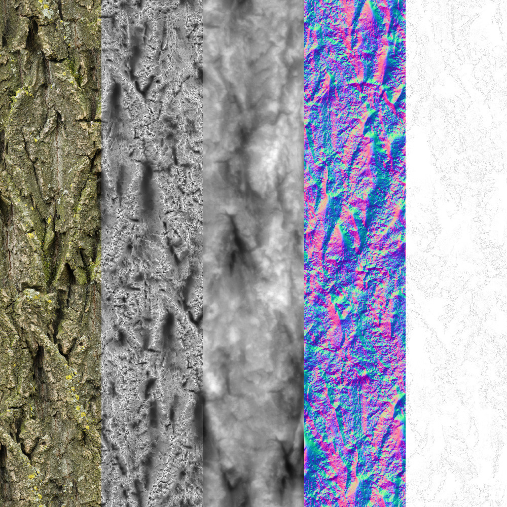 ArtStation - Tree Bark 8 Material Pack | Game Assets