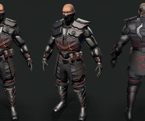 ArtStation - Cyborg Model 3D | Resources