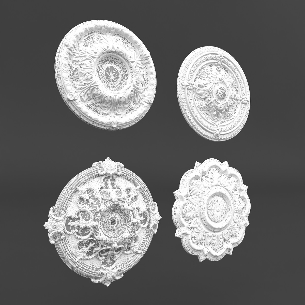 ArtStation - classic ceiling pattern 03 | Resources