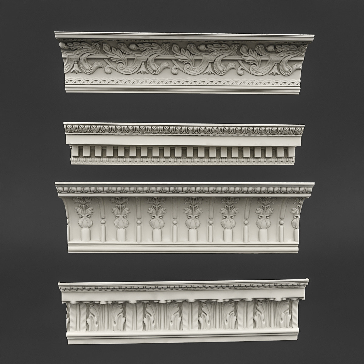ArtStation - classic ceiling pattern 06 | Resources