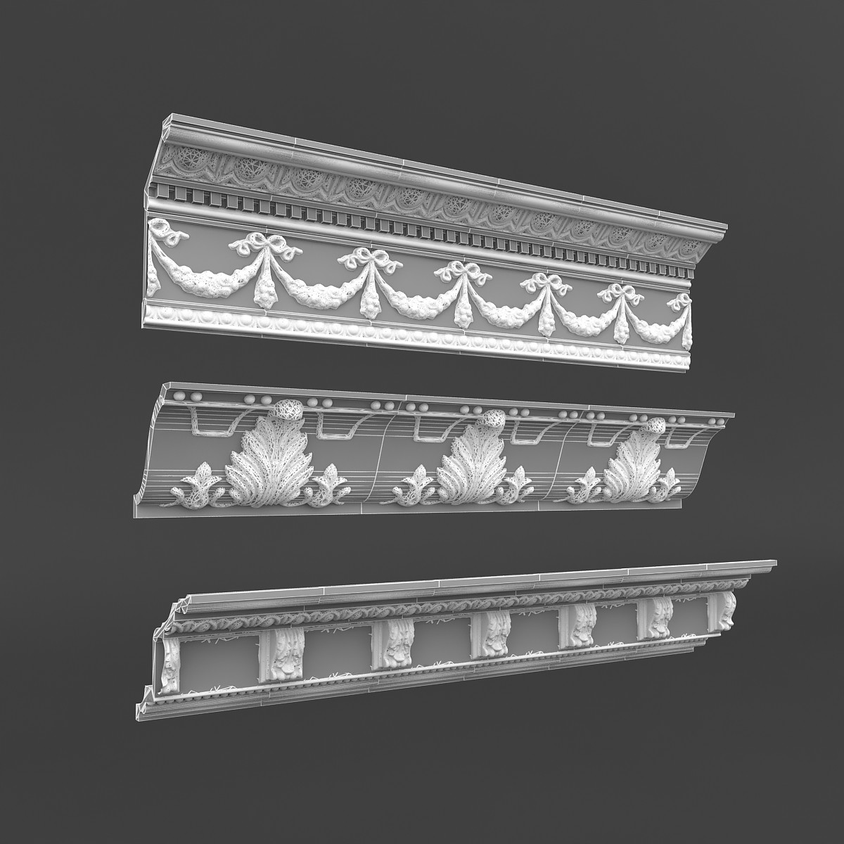 ArtStation - classic ceiling pattern 09 | Resources