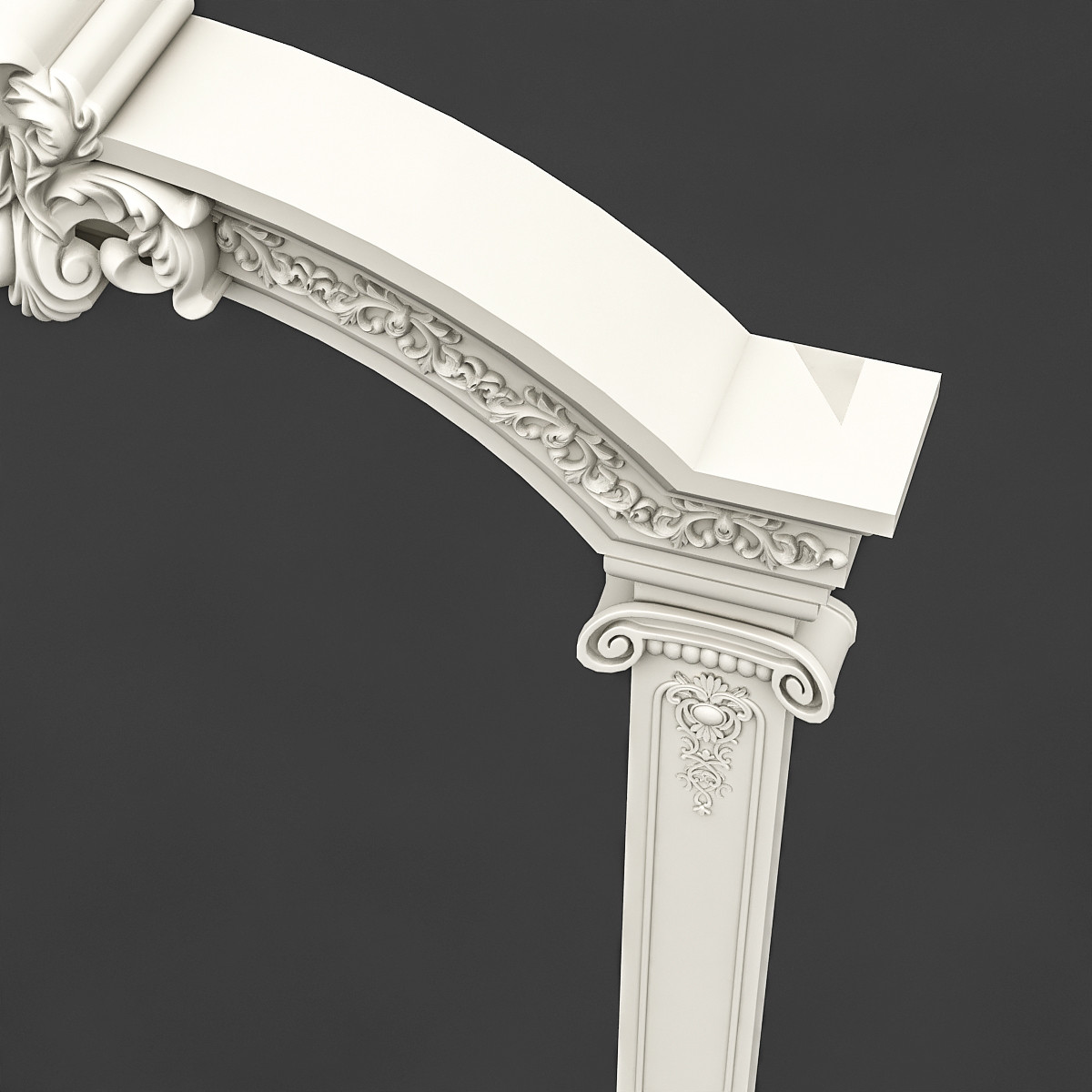 ArtStation - classic patterned door 01 | Resources