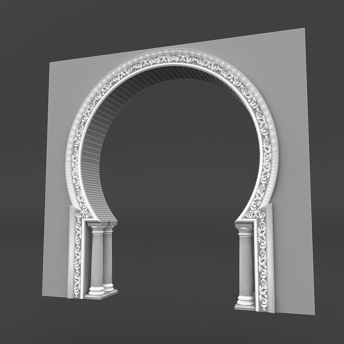 ArtStation - classic patterned door 05 | Resources