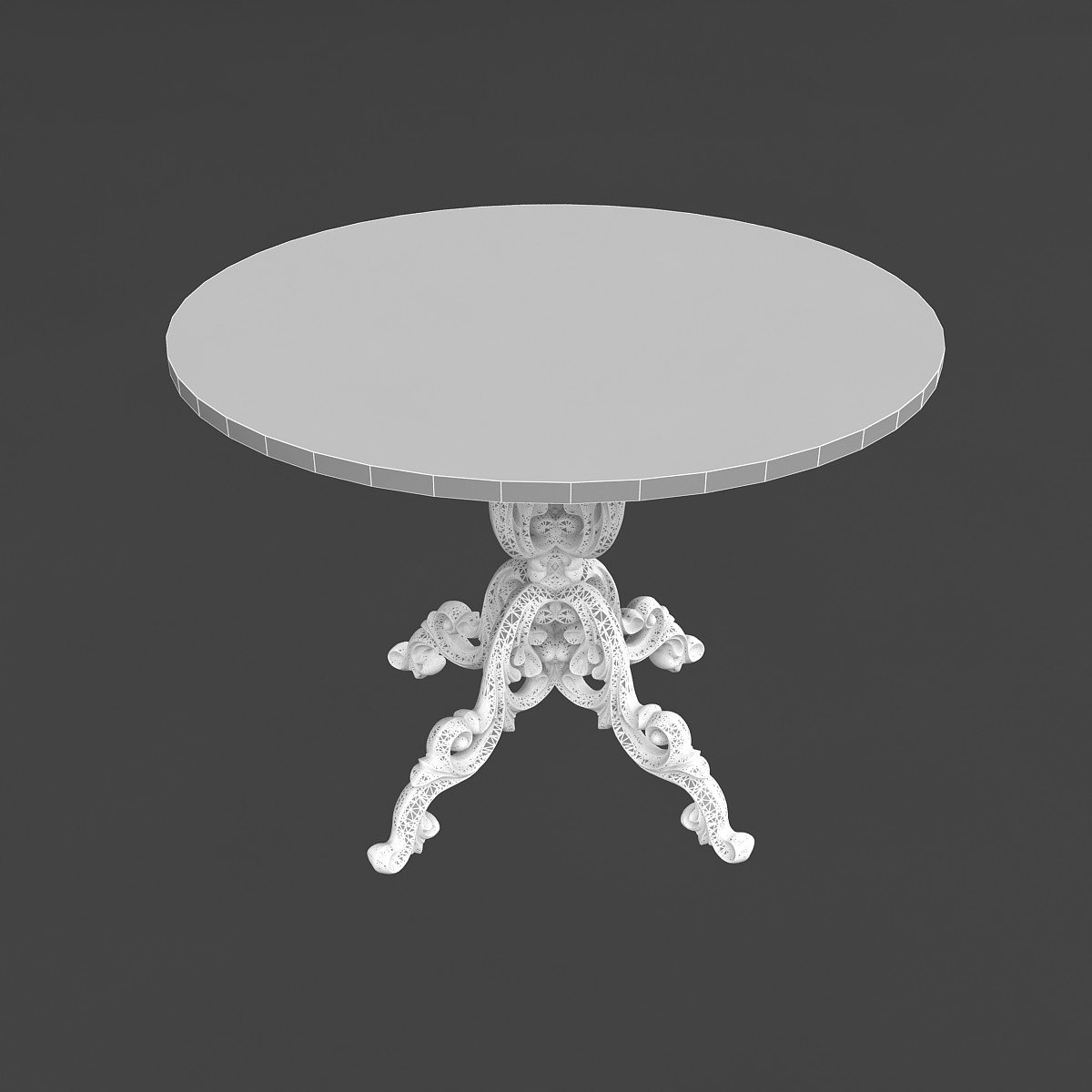 ArtStation - classic patterned table 02 | Resources