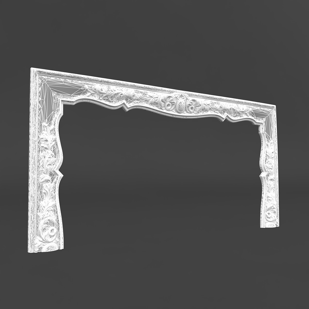 ArtStation - classical frame model | Resources