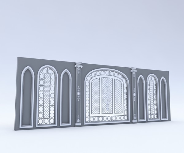 ArtStation - Arabic Wall Panel | Resources