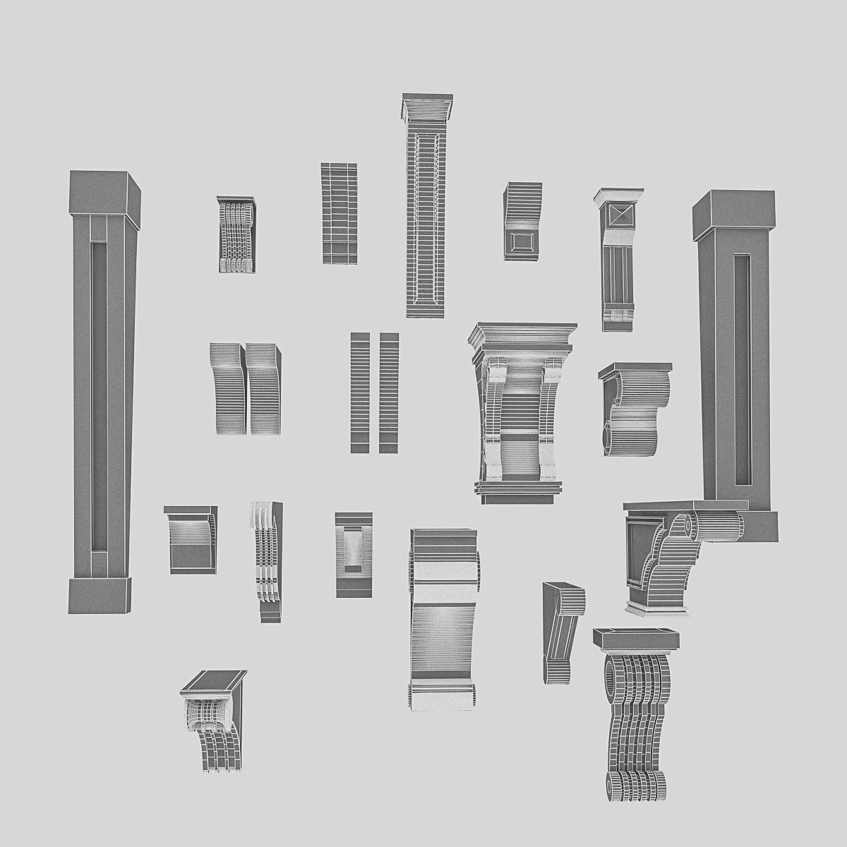 ArtStation - 3D Molding Models | Resources