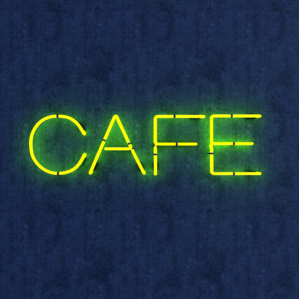 ArtStation - Cafe Neon Sign | Game Assets