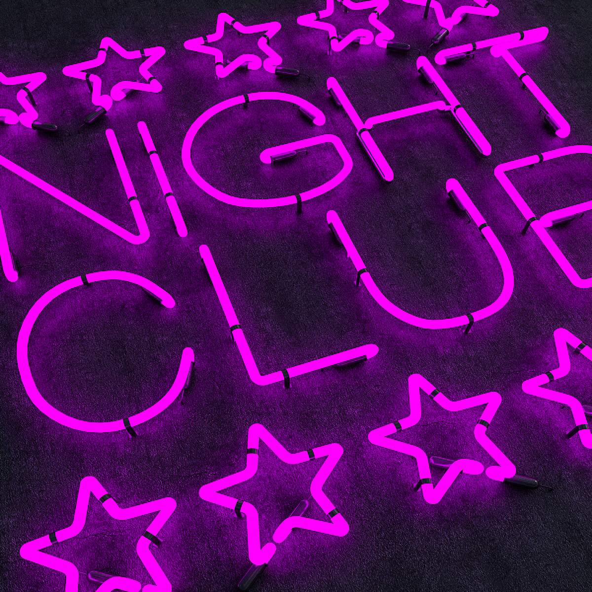 ArtStation - Night Club Neon Sign | Resources