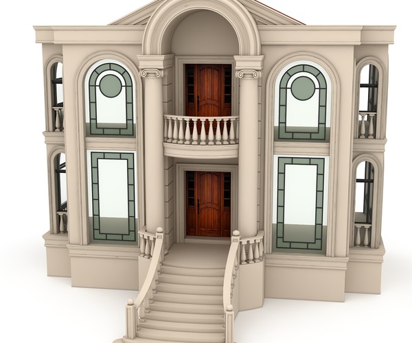 ArtStation - Classical Building 03 | Game Assets