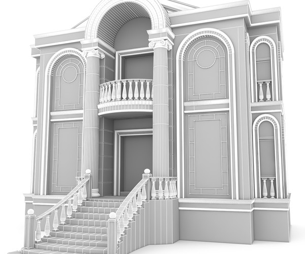 ArtStation - Classical Building 03 | Game Assets