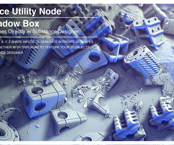 ArtStation - Substance Utility Node | Dete Shadow Box | Resources