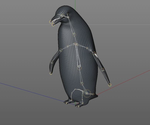 ArtStation - Penguin 3D Model | Resources