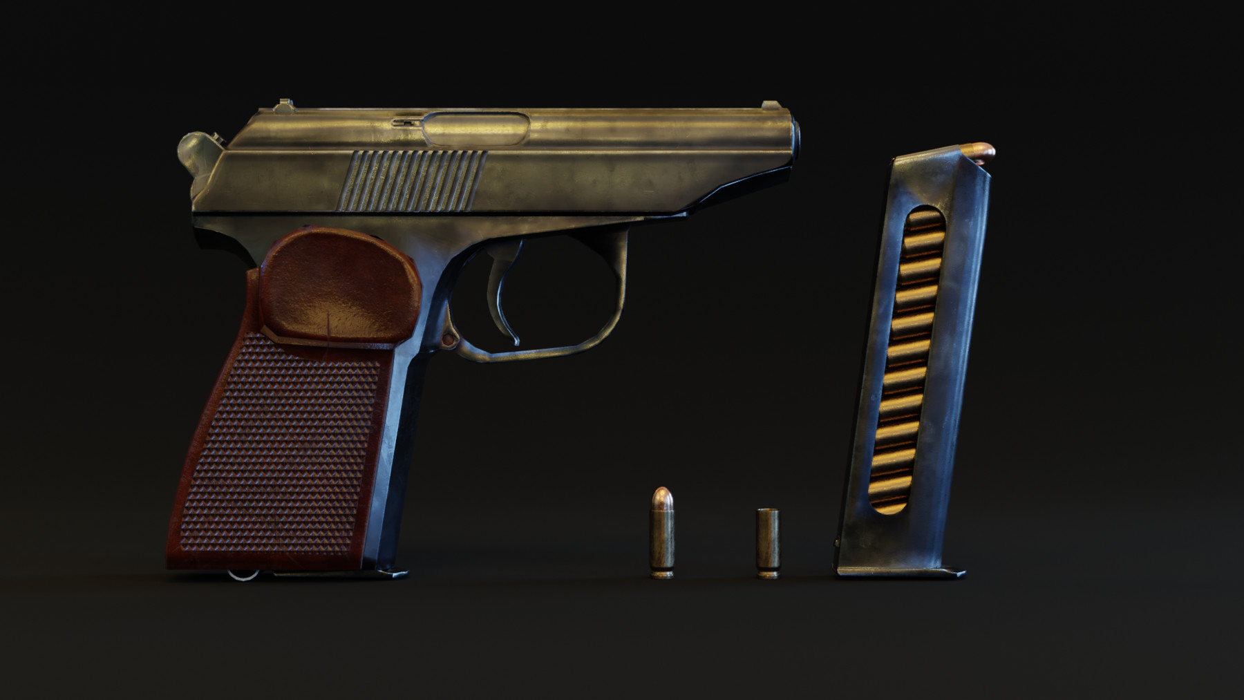 ArtStation - Makarov Gun - Asset | Resources