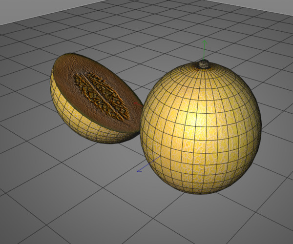 ArtStation - Melon 3D Model | Resources
