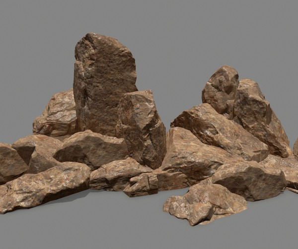 ArtStation - free rock | Game Assets
