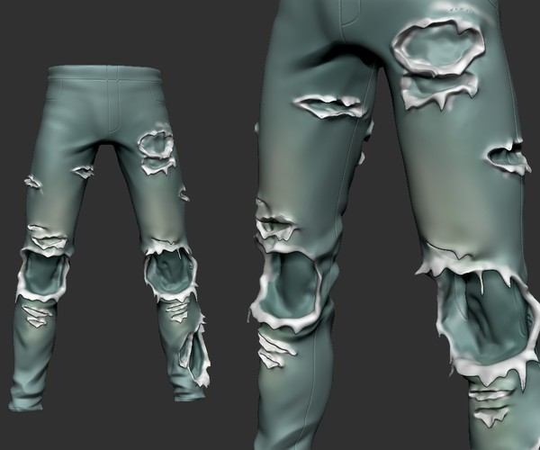 ArtStation - Stylized Pant Sketch | Game Assets