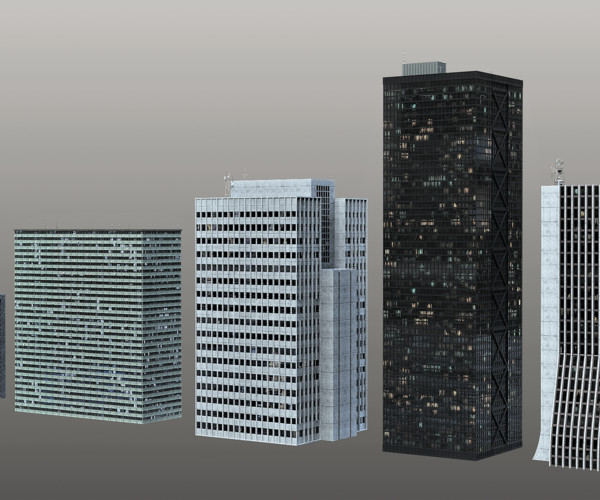 ArtStation - Building Kitbash Pack | Resources