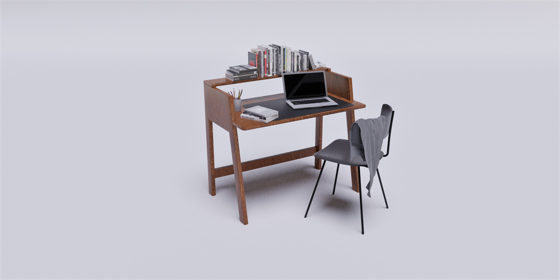 ArtStation - Desk 3d-Model with decoration | Resources