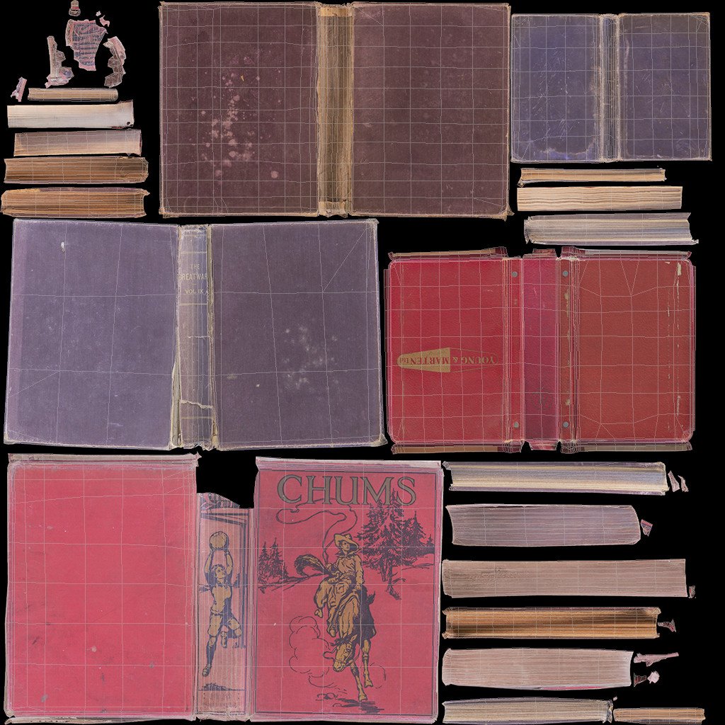 ArtStation - Old Book Collection Scan | Resources